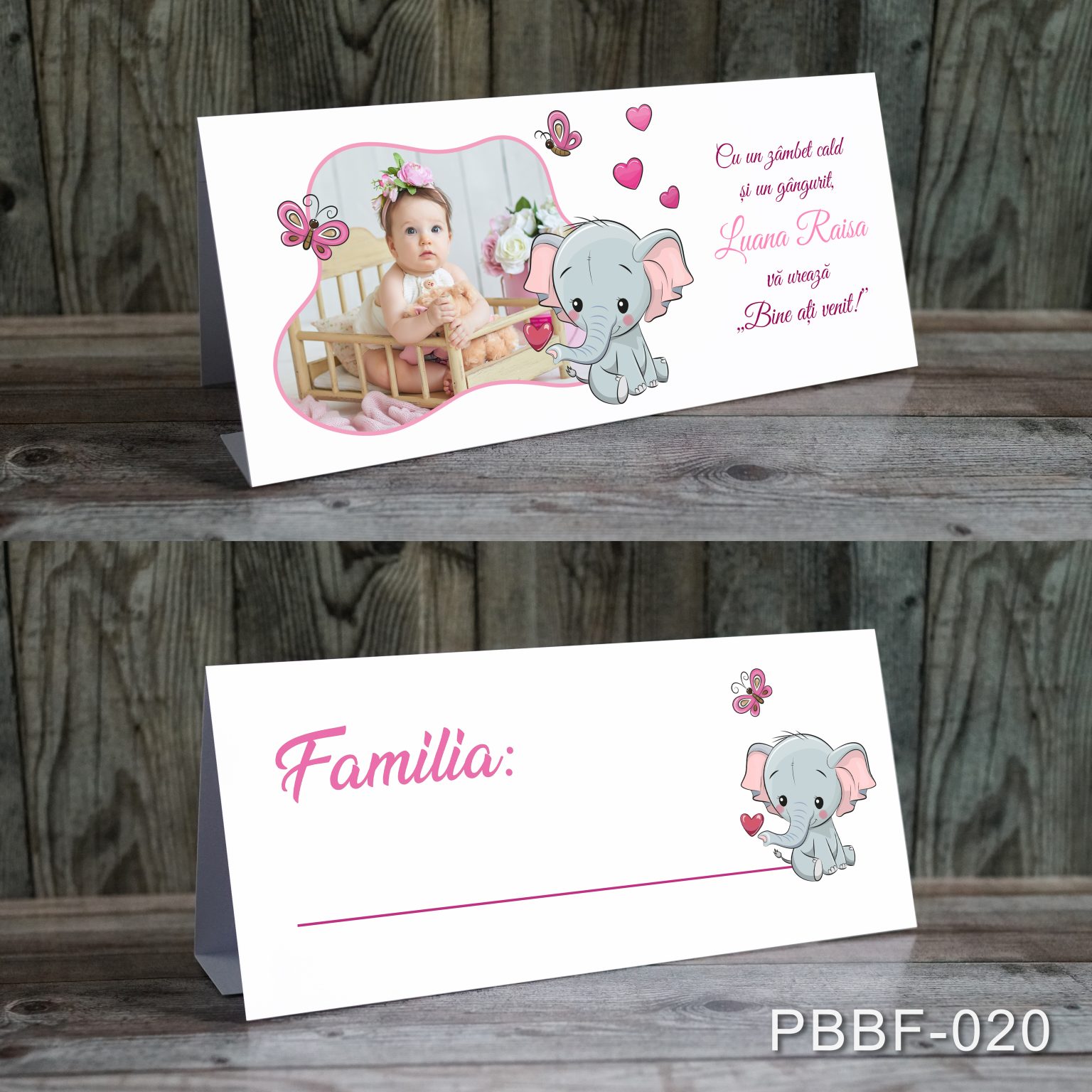 Plicuri de bani botez cu poza - PBBF-021 - Invitatii Botez, marturii ...