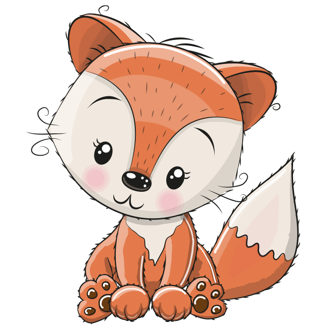 Vulpe - Invitatii Botez, marturii botez magnetice, plicuri bani si meniuri