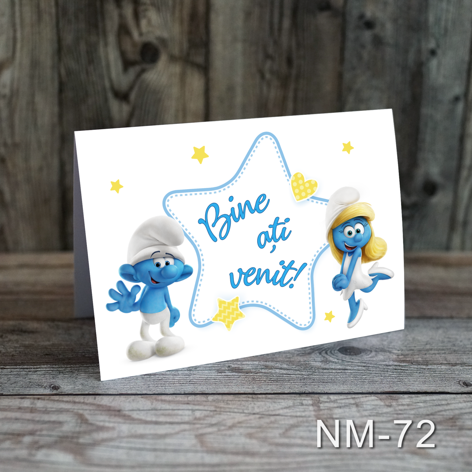 Plicuri de bani botez - Strumf - PBB-015 - Invitatii Botez, marturii ...